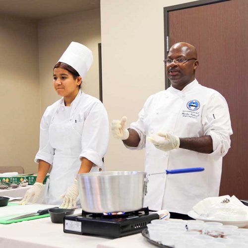 Healthy cooking class